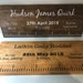 Personalised Wooden Birth Ruler Chart Custom Made in Australia - Etsy ...