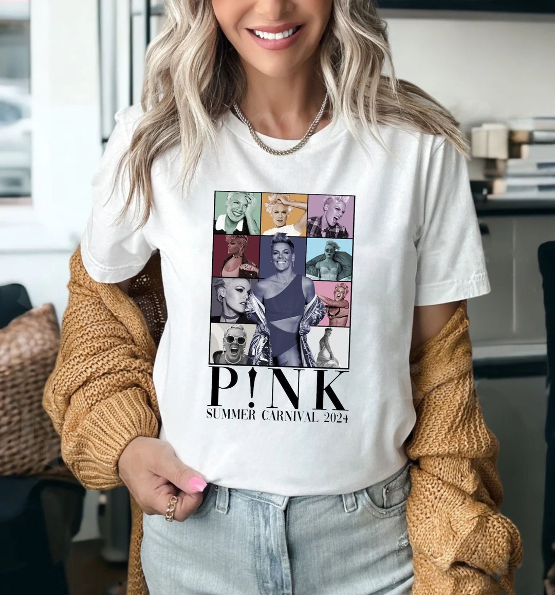 Pnk Summer Carnival 2024, Trustfall Album Tee, Pink Singer Tour, Music ...