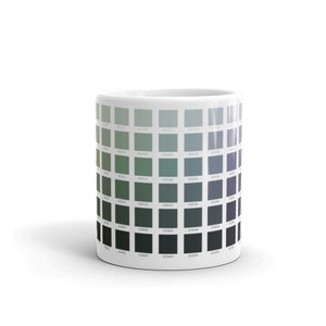 Gradient Mug, Muted Colors, Hex Codes, RGB, Graphic Design, Color ...
