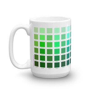 Gradient Mug, Cool Colors, Hex Codes, RGB, Graphic Design, Color ...