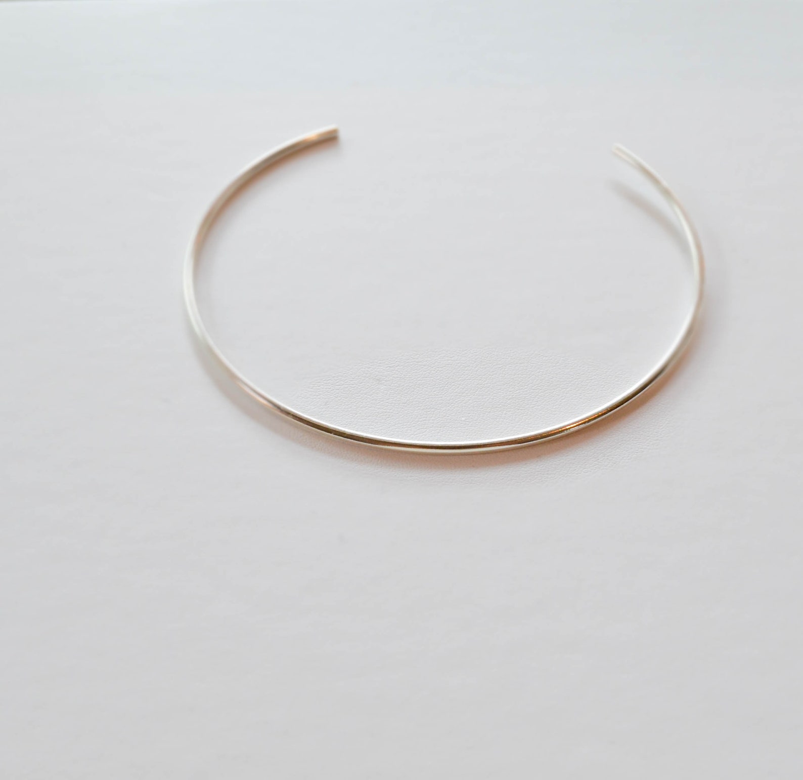 Solid Sterling Silver Neck Cuff Sterling Silver Neck Collar - Etsy ...