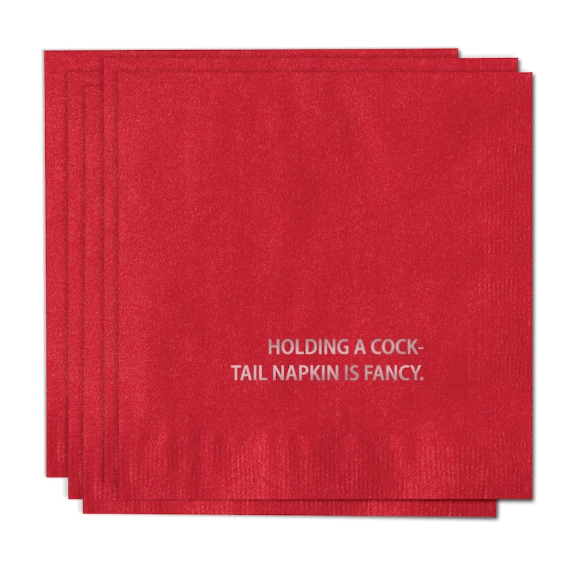 Funny Cocktail Napkins - Etsy