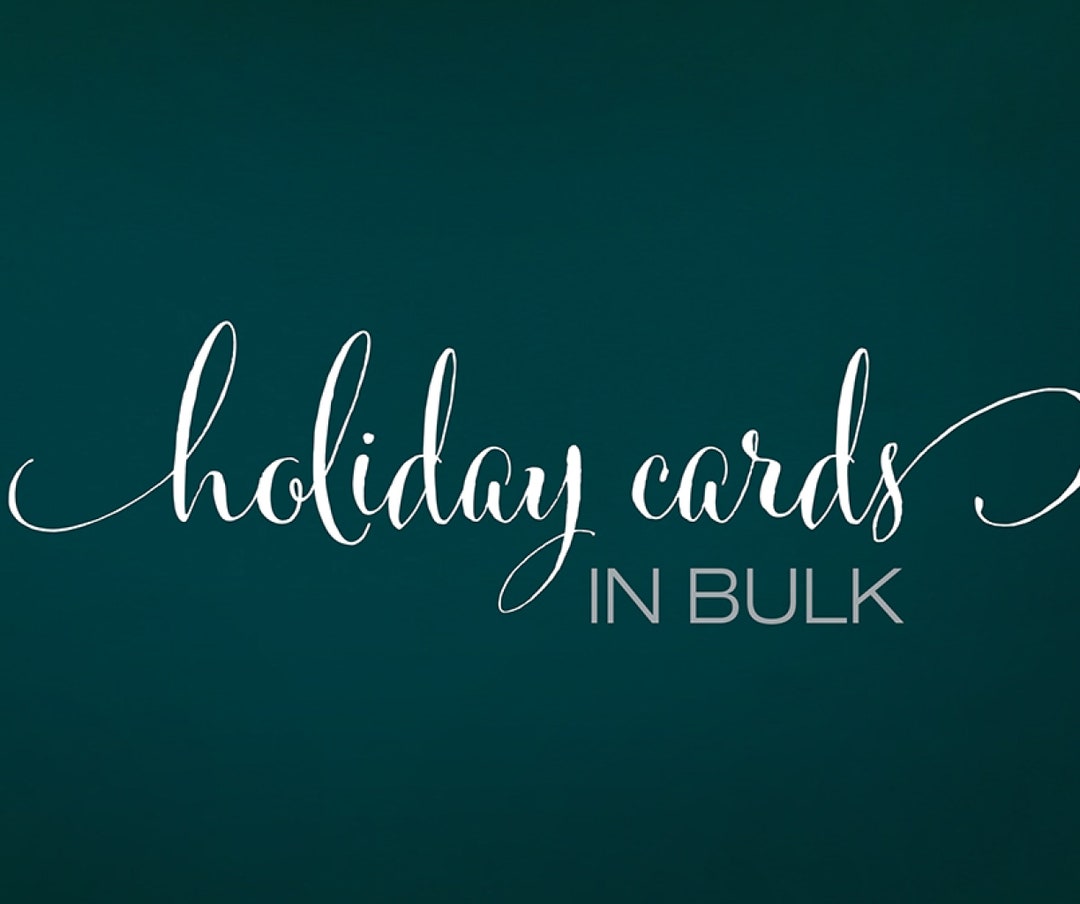 BULK Holiday Cards - Sets of 25-200 Funny Custom Christmas Cards ...