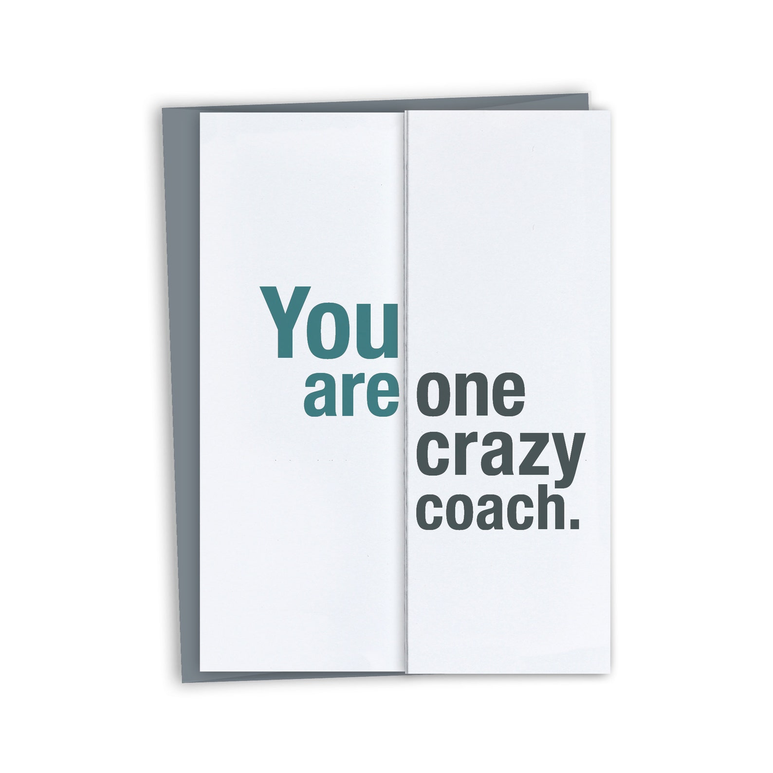 Funny Thank You Card for Coach Crazy Coach - Etsy