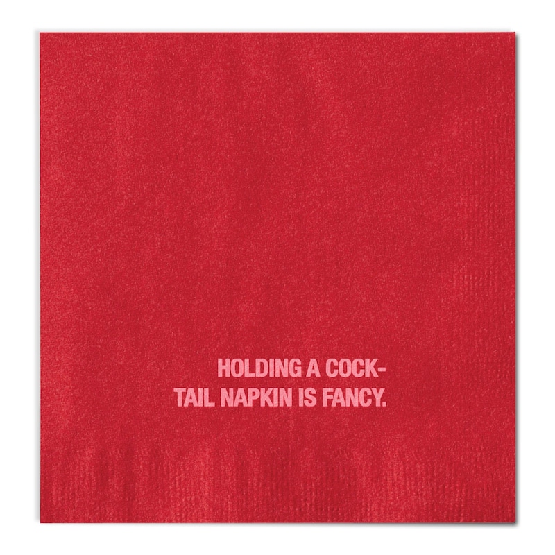 Funny Cocktail Napkins - Etsy