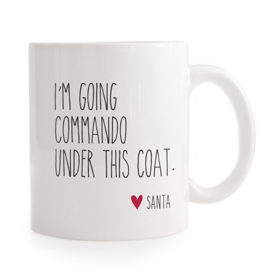 Creepy Notes From Santa - Going Commando Mug - Etsy