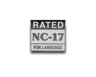 Rated Nc 17 Funny Keychain For Naughty Talkers Swearing Gift Etsy