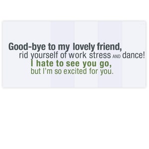 Funny Retirement Card / Good Riddance / Funny Farewell Card / Unique ...