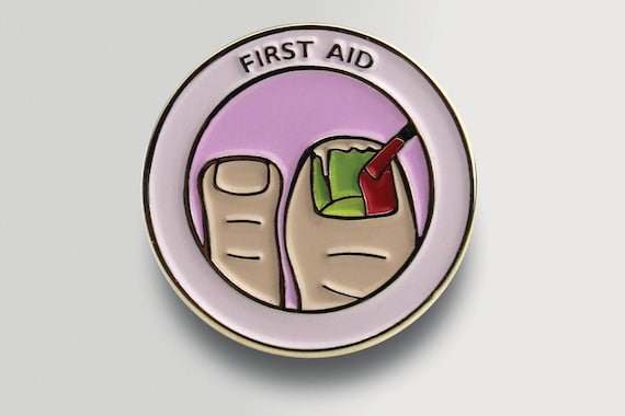 First Aid Enamel Pin Nurse Pin Nurse Gift Funny Gift for - Etsy