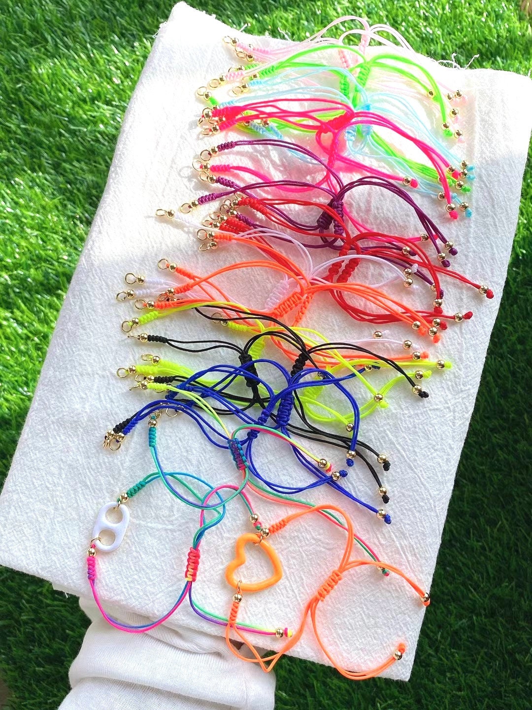 20pcs Newest Colorful Adjustable String Woven Rope Cord for - Etsy