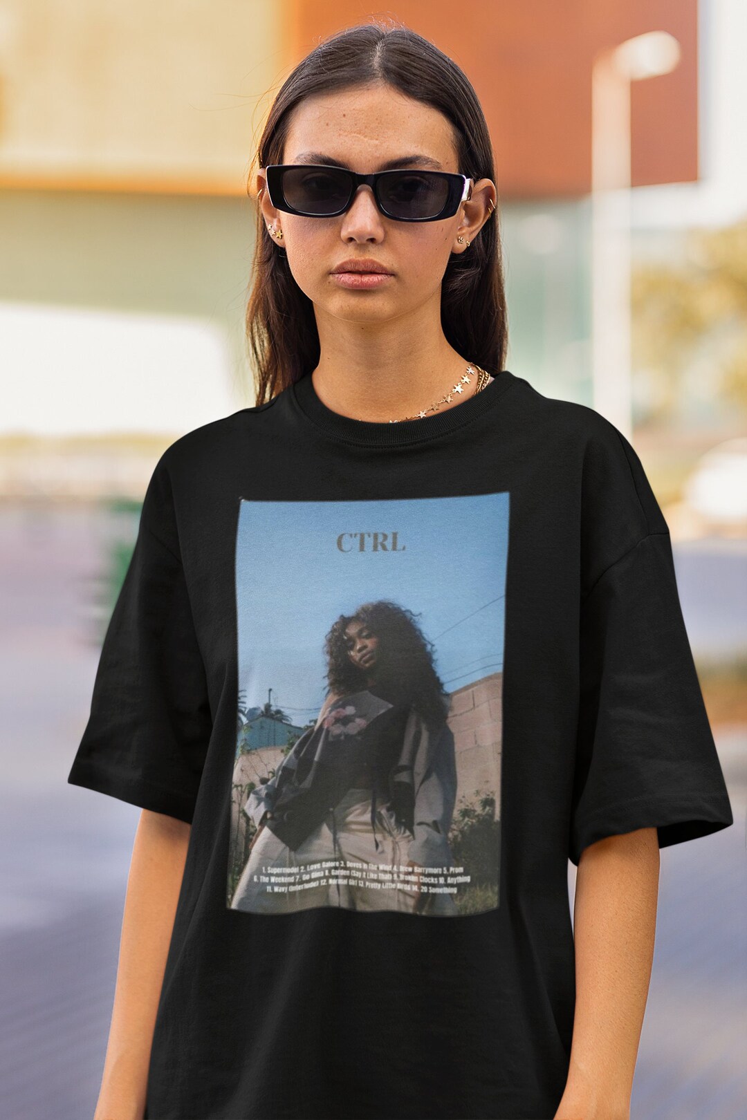 Sza Sos Ctrl Tracklist Sza Merch Sza Merchandise Sza Shirt - Etsy
