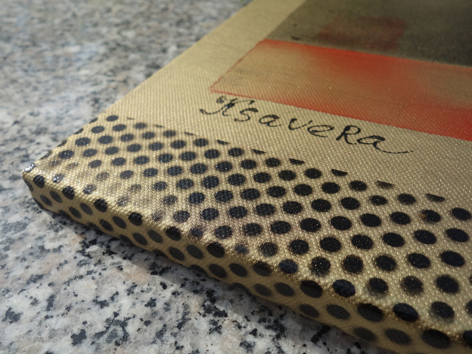 Zen Enso Japanese Paining Sun Japan Hieroglyph Gold Original - Etsy