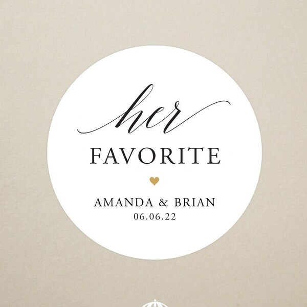Wedding Favor Stickers - Etsy