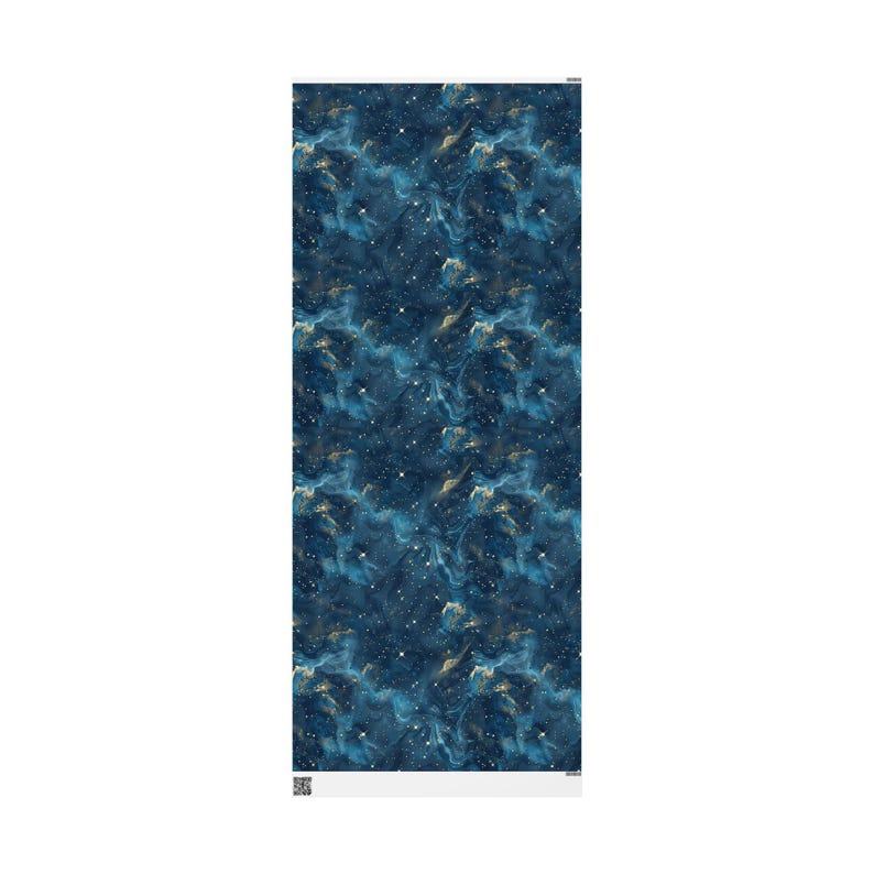 Celestial Wrapping Paper Roll, Starry Night Sky Gift Wrap, Cosmic ...