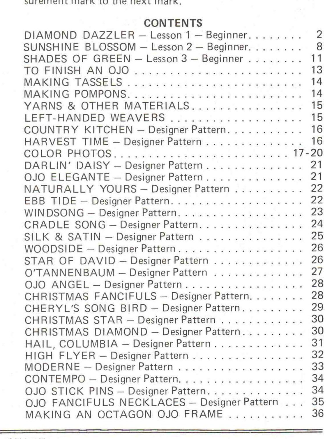 A Beginners Book of OJO Crafting God's Eye Designs Ojo De Dios Digital ...