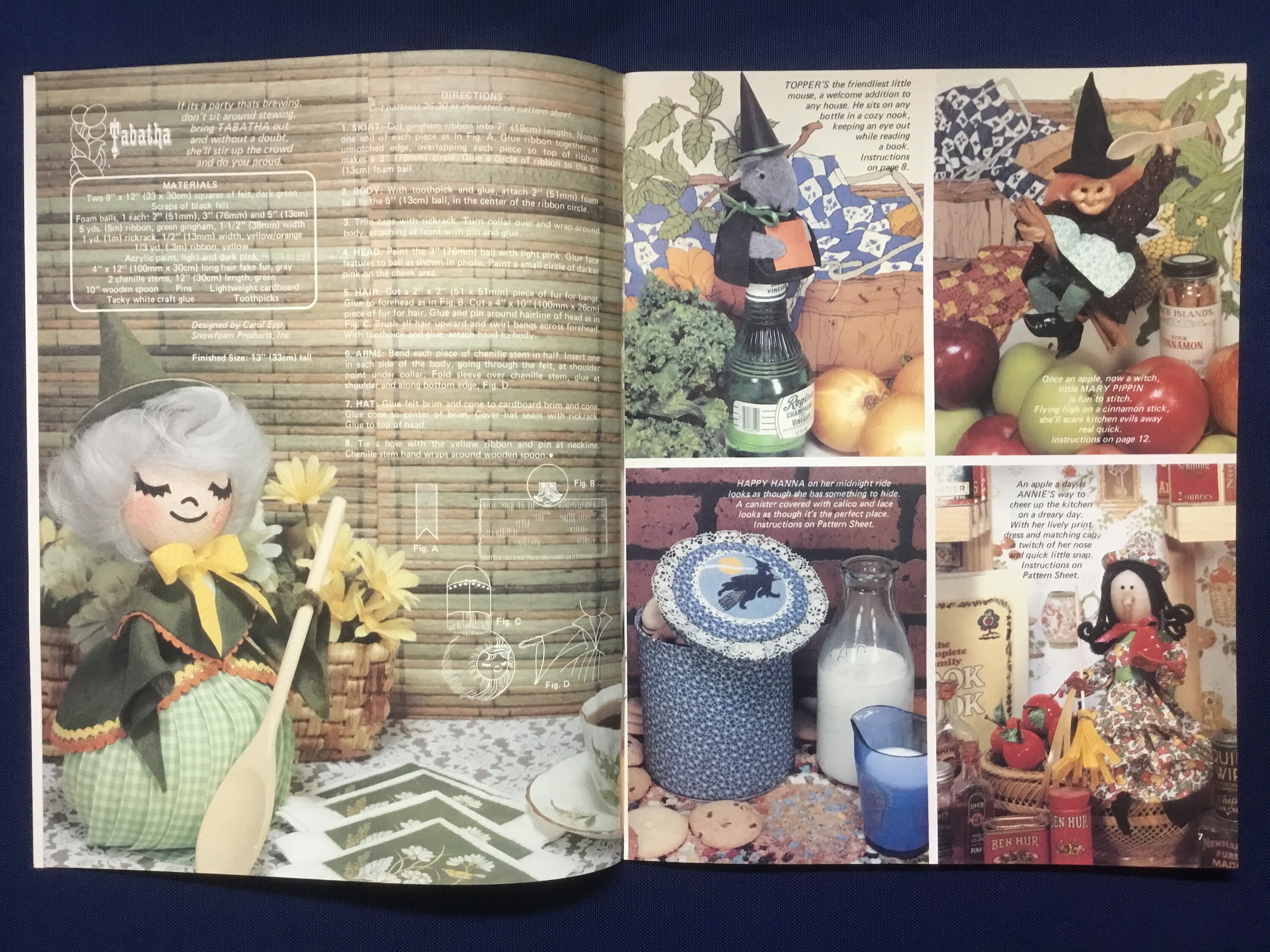 Kitchen Witch Faire Pattern Booklet for Making Good Luck Witches 18 ...