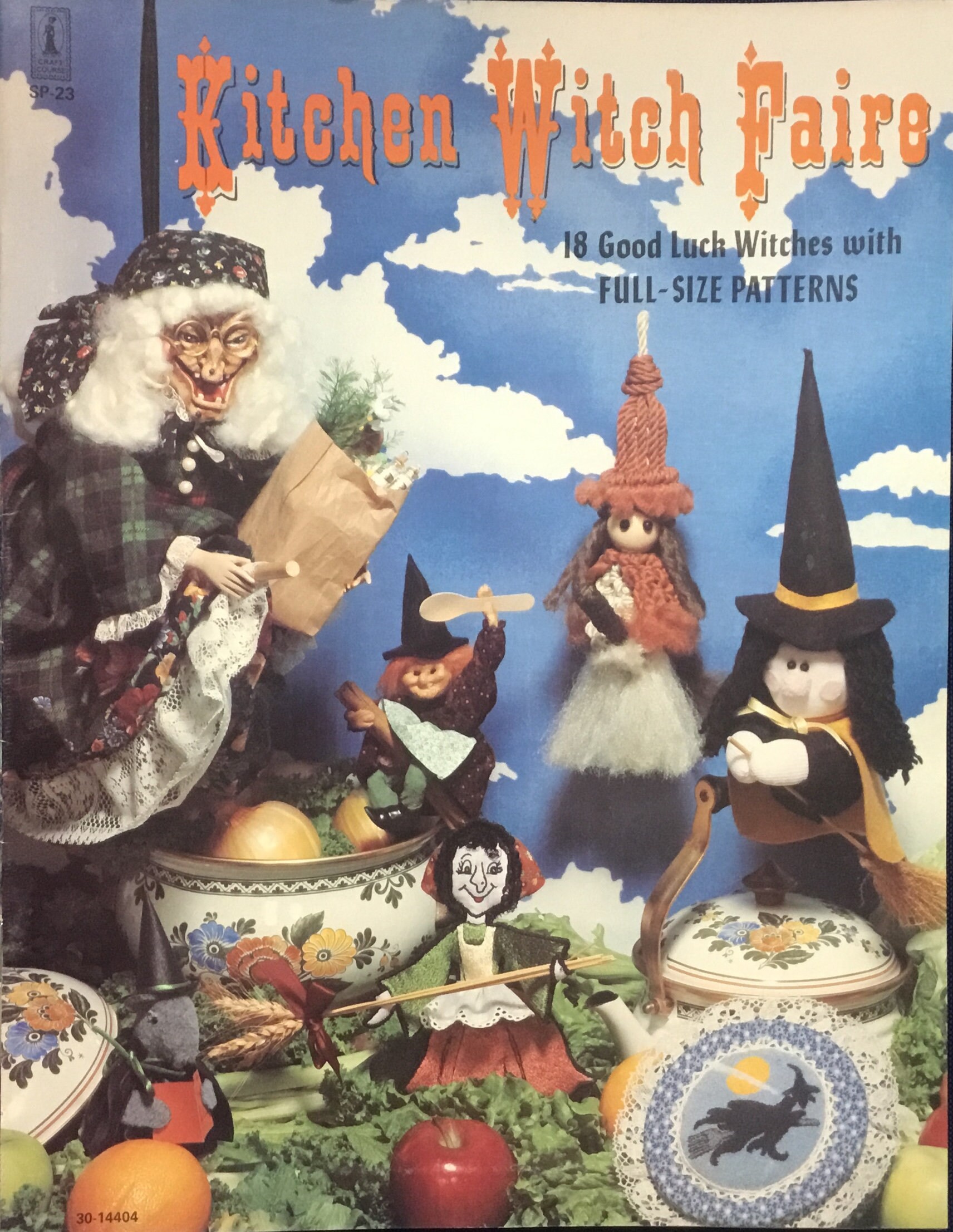 Kitchen Witch Faire Pattern Booklet for Making Good Luck Witches 18 ...