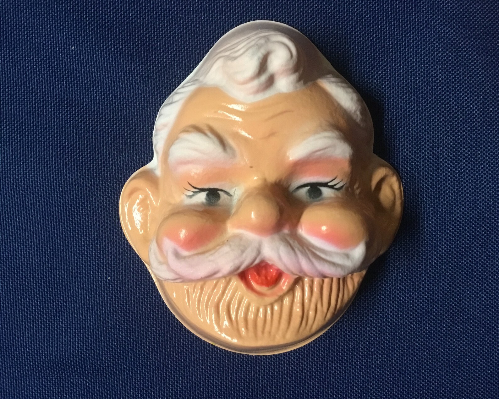 12 Pack Vintage Santa Head Face Grandpa Half Face for Doll Making - Etsy