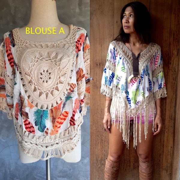 Fringe Blouse - Etsy