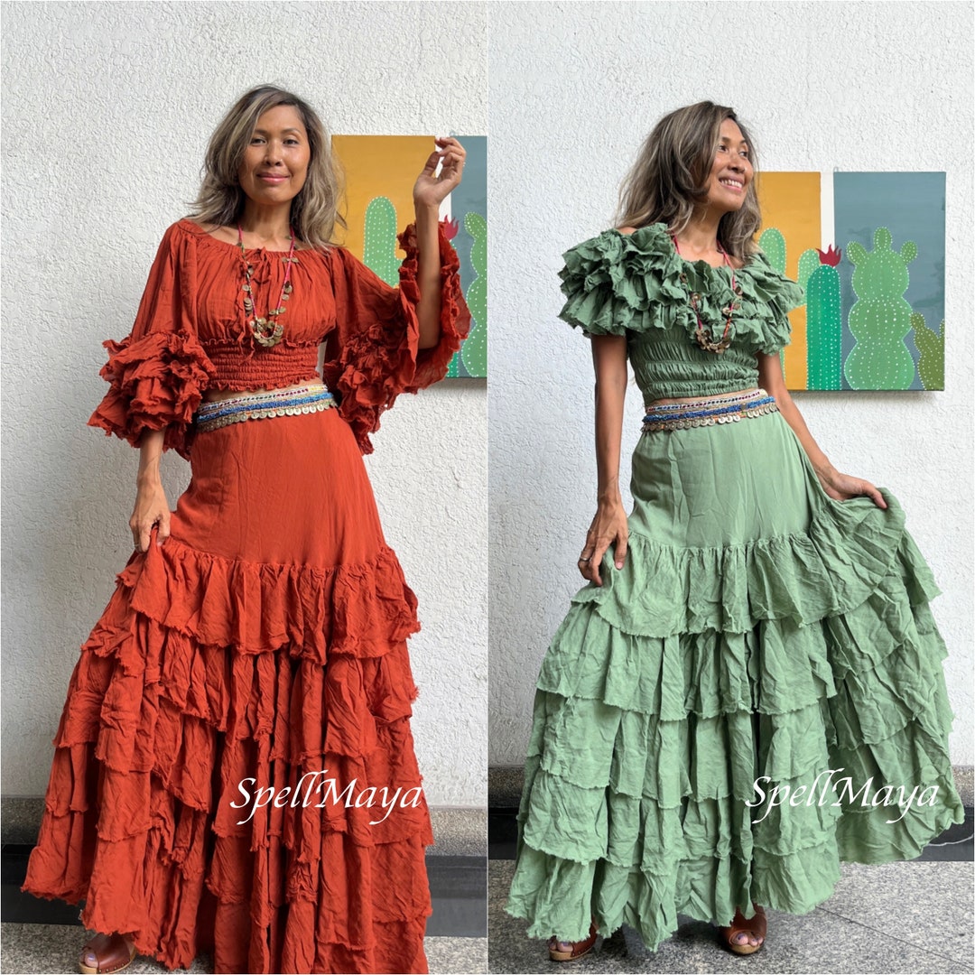 Boho 2 Piece Wedding Dress,maternity Set for Photoshoot, Photography ...