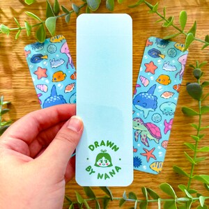 Ocean Bookmark | Fish, Sea Turtle, Beach, Starfish, Summer - Etsy
