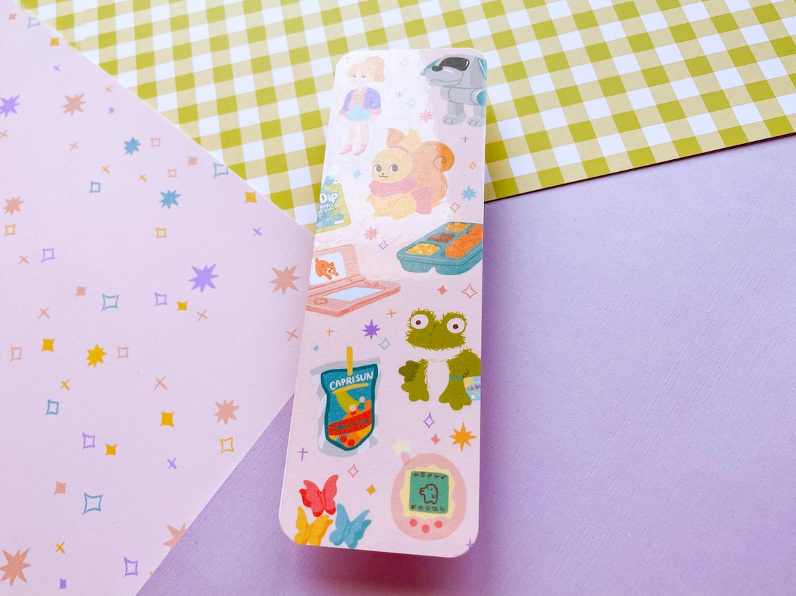 2000s Nostalgia Bookmark Y2K Bookmark Book Lover Gift - Etsy