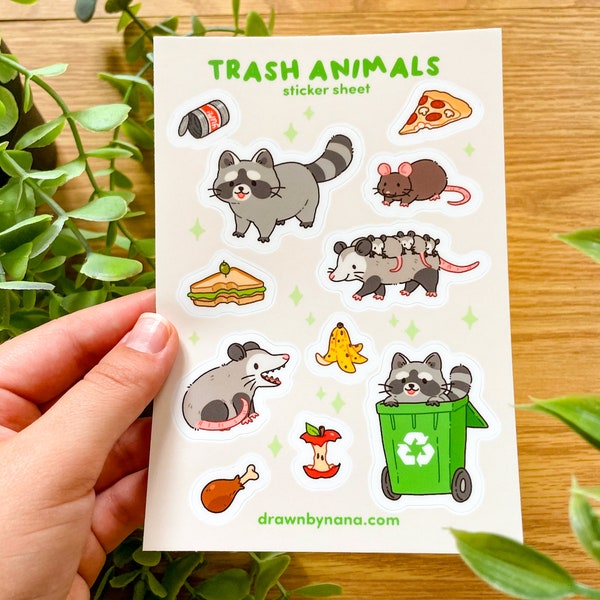 Rat Sticker Sheet - Etsy