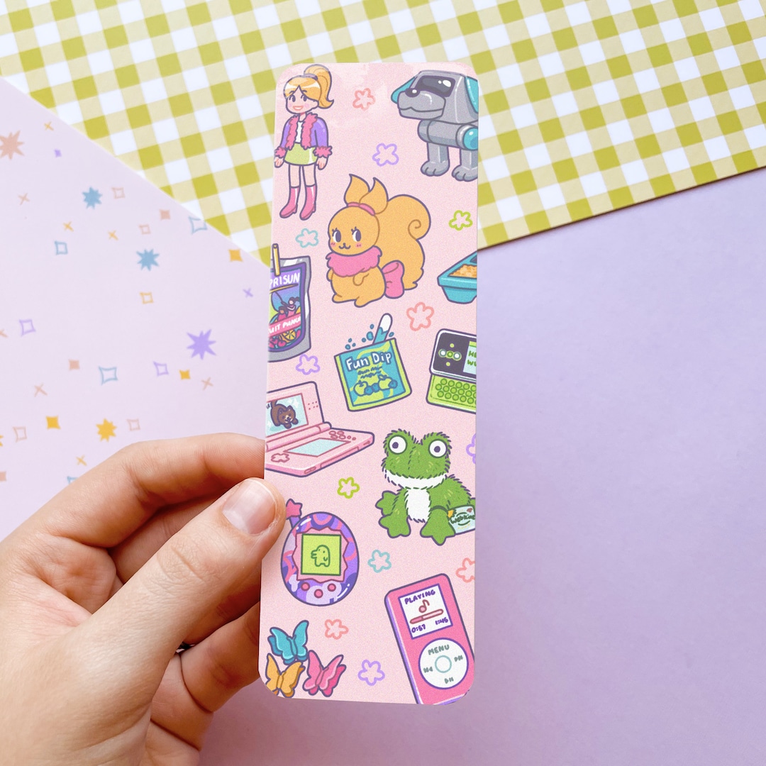 2000s Nostalgia Bookmark | Y2K Bookmark | Book Lover Gift - Etsy