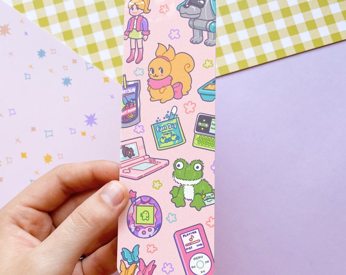 2000s Nostalgia Bookmark Y2K Bookmark Book Lover Gift - Etsy
