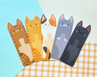 Cat Bookmark | Etsy