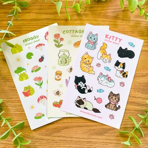 Cute Sticker Pack - Etsy