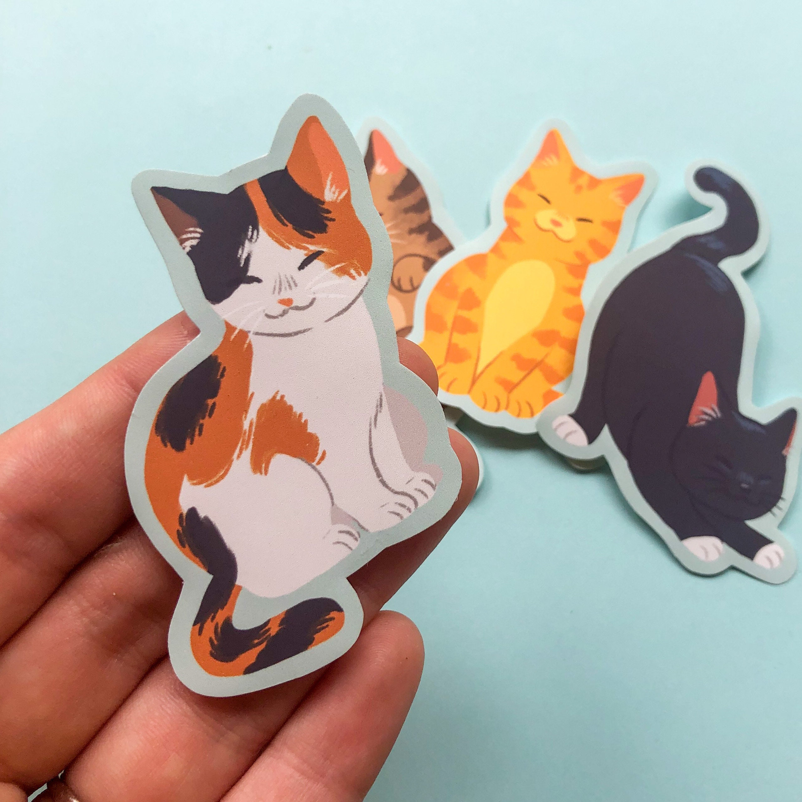 Lindo gato vinilo pegatinas / gato amante regalo / Kitty | Etsy Lindo gato vinilo pegatinas / gato amante regalo / Kitty | Etsy