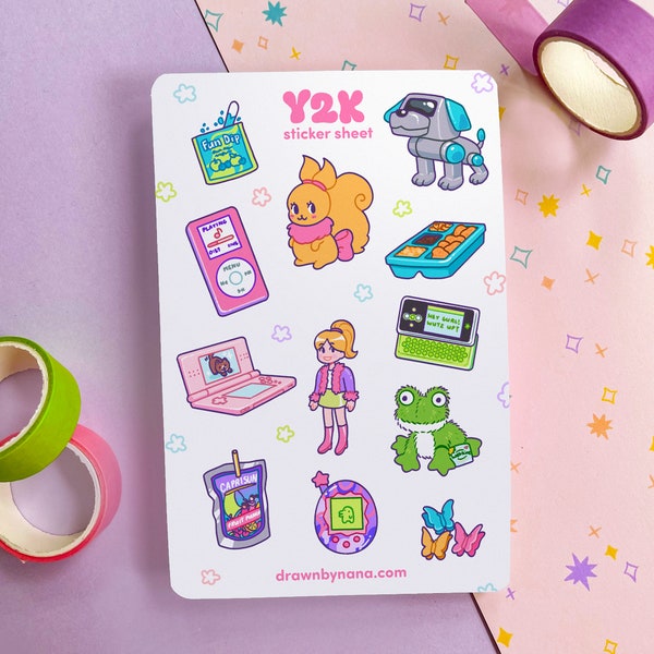 Y2k Stickers - Etsy