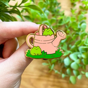 Cottagecore Enamel Pins | Cute Farm Animal Pins | Kawaii Cow, Frog ...