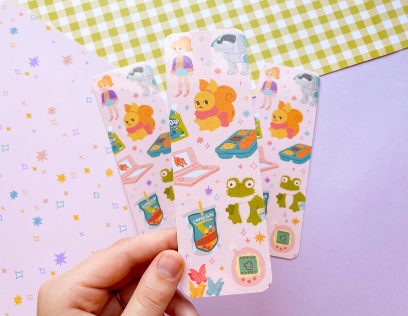 2000s Nostalgia Bookmark Y2K Bookmark Book Lover Gift - Etsy