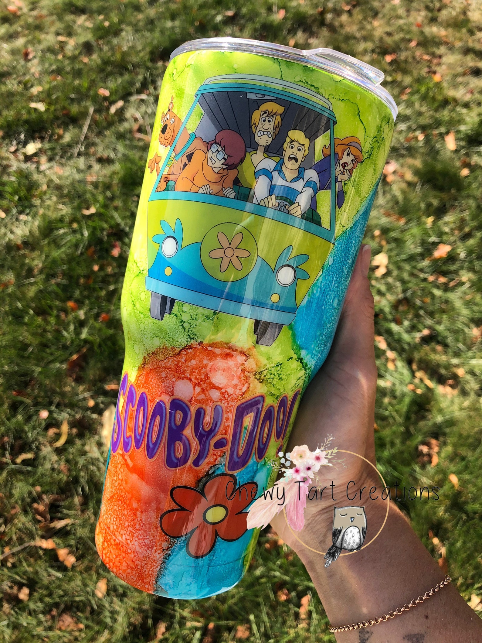 Scooby Doo Stainless Steel Tumbler / Mystery Machine / Shaggy - Etsy