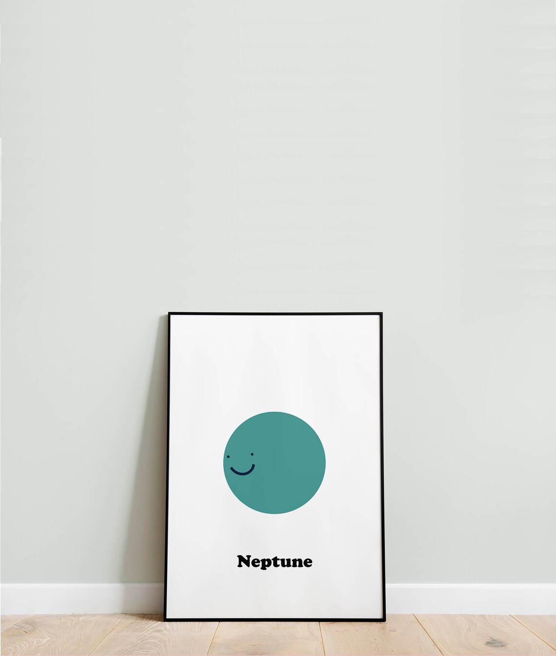 Planet Neptune Print From the Outer Space to Kids Room Decor. - Etsy