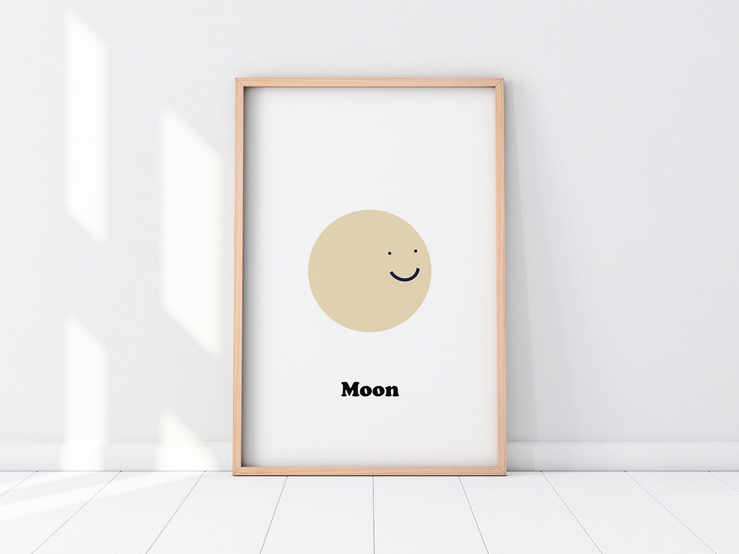 Moon Print From the Cosmos to Kids Room Decor. Instant Download ...