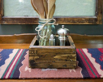 Distressed Wood Box | Etsy