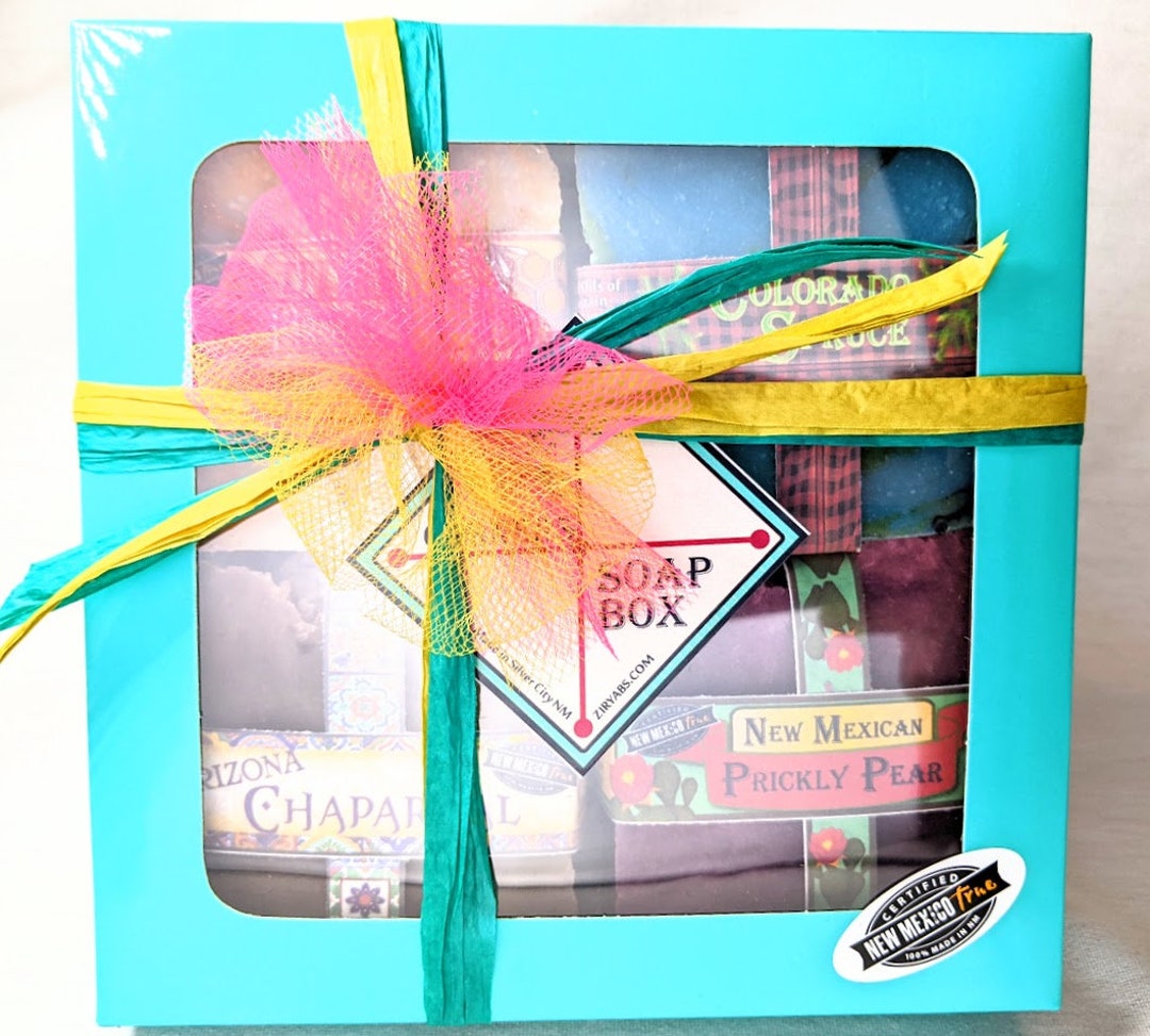 Four Corners Soap Box With American Southwest Soap Collection New ...