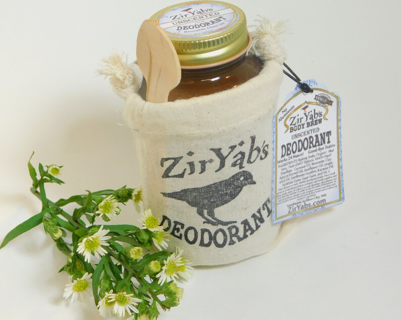 Natural Deodorant | Plastic Free in Glass Jar | Lasts 24 Hours ...