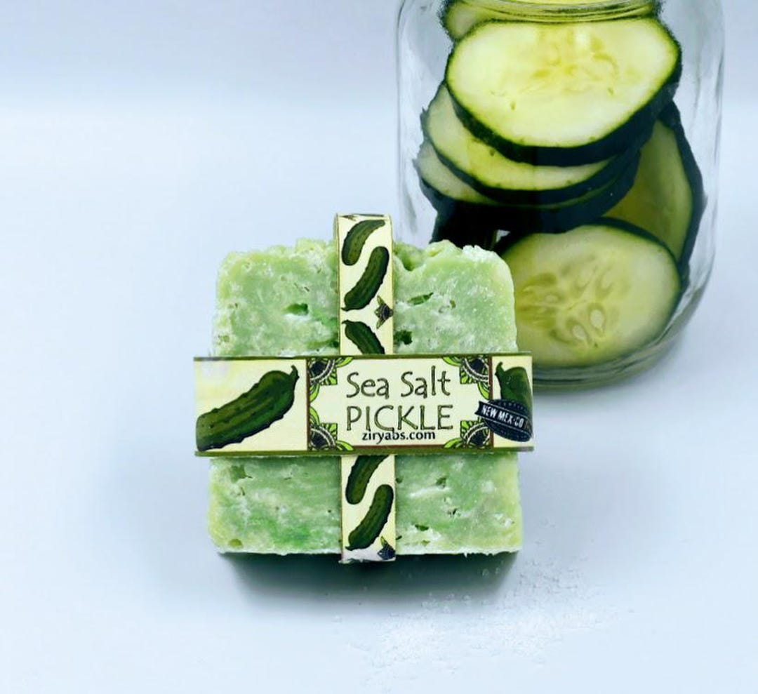 Pickle Soap With Sea Salt - Etsy