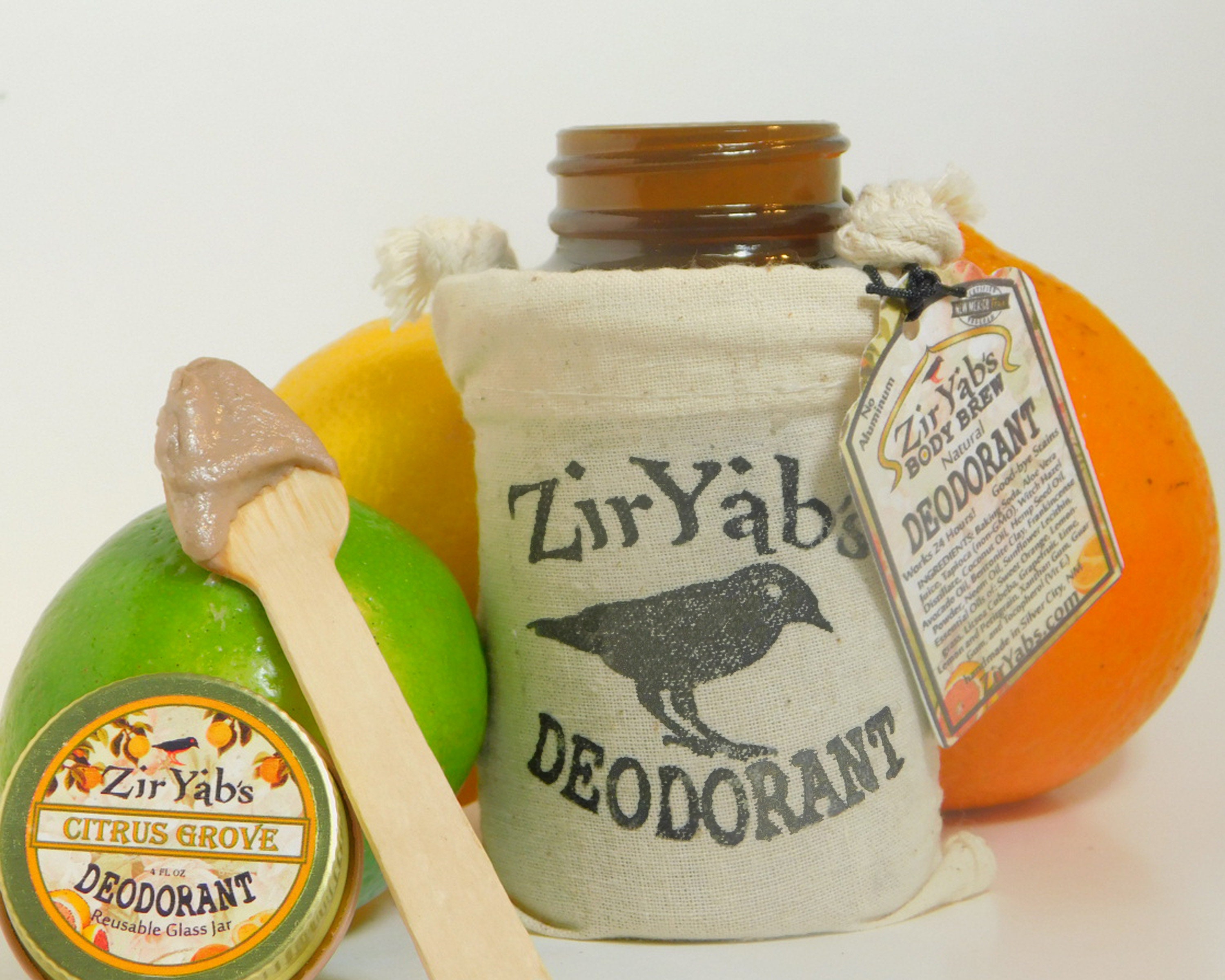 Natural Deodorant | Plastic Free in Glass Jar | Lasts 24 Hours ...