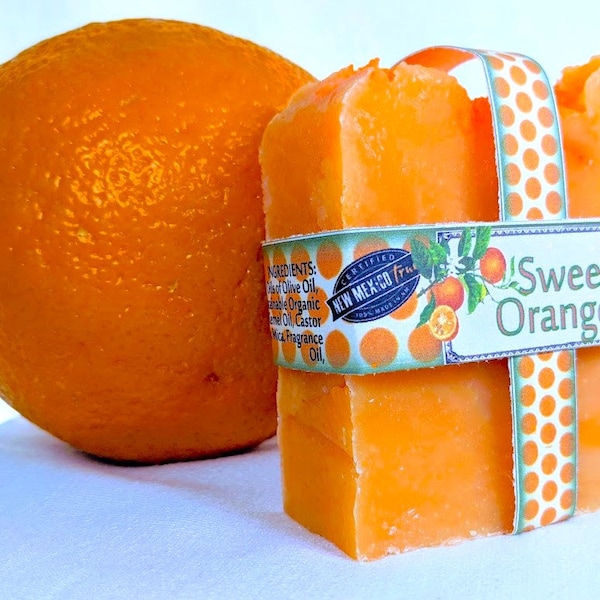 Orange Soap - Etsy