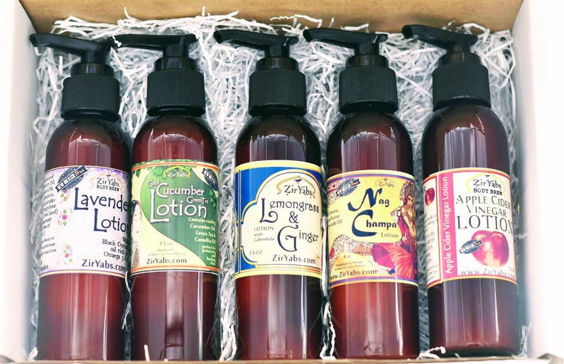 Lotion Gift Set | 5 Lotions for 4 | Lotions for Every Season | Gift to ...