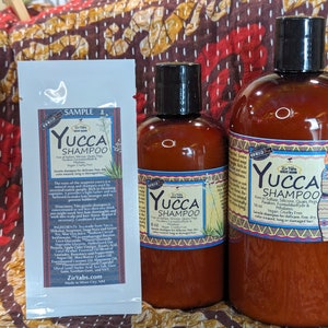 Yucca Shampoo SAMPLE POUCH - Etsy