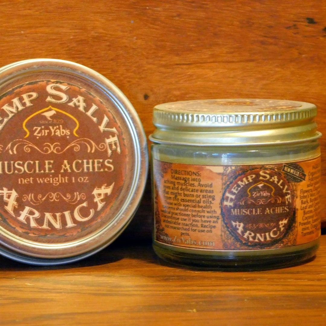 Hemp Arnica Muscle Salve - Etsy