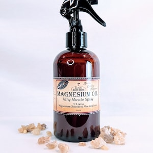 Magnesium Oil With Chaparral, Arnica and Comfrey - Etsy