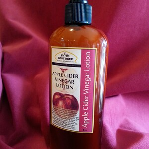 Apple Cider Vinegar Lotion - Etsy