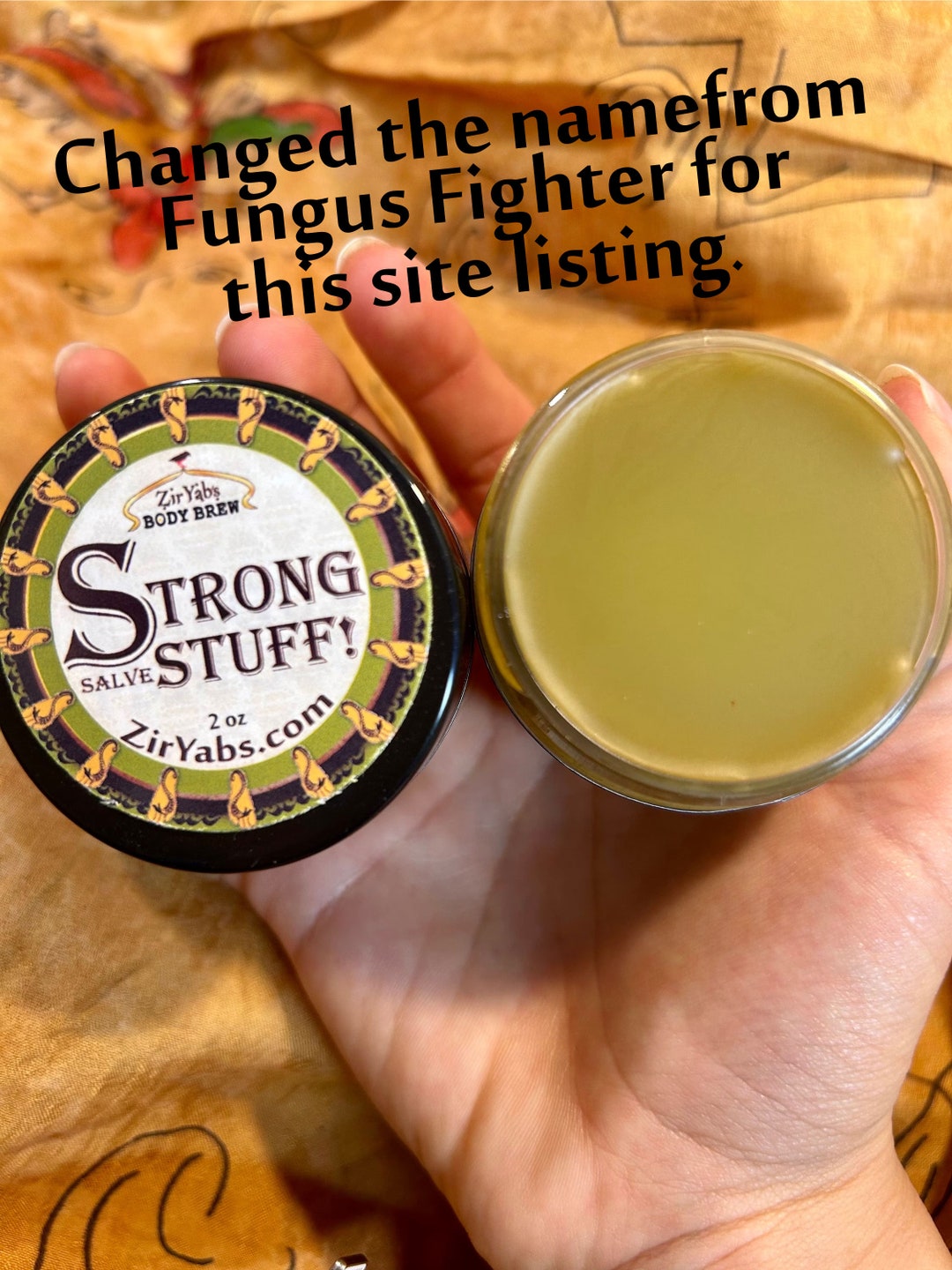 STRONG STUFF SALVE - Etsy